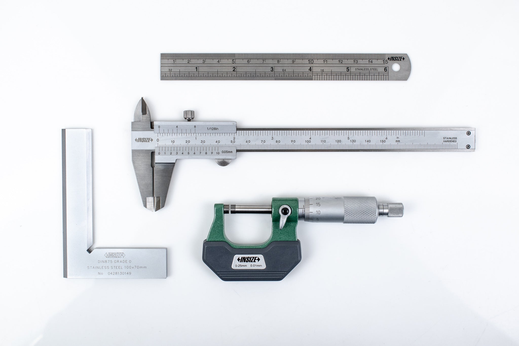 MEASURING TOOL SET - INSIZE 5041 4pc | Wallers Industrial