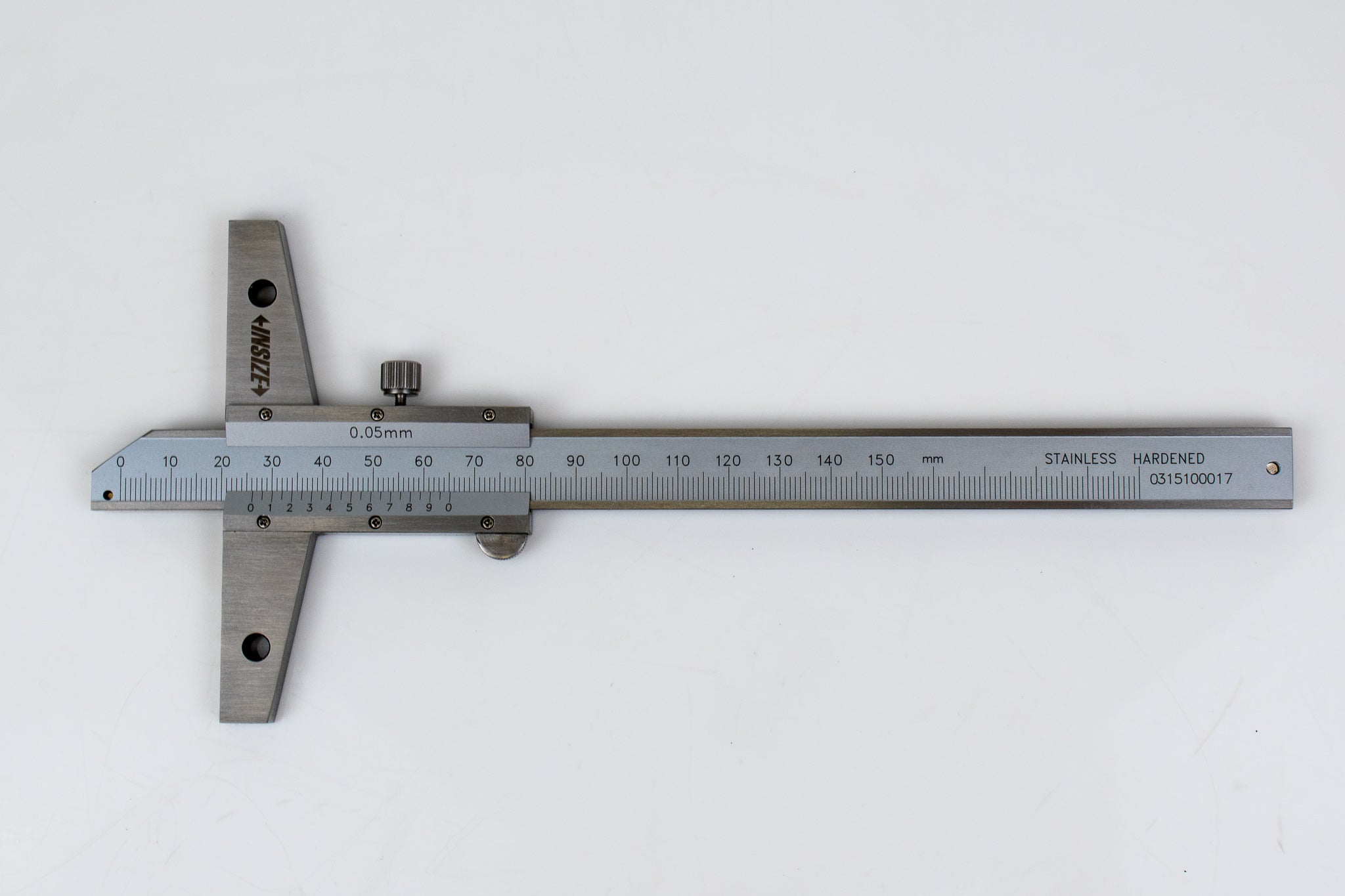 VERNIER DEPTH GAUGE - INSIZE 1247-150 150mm | Wallers Industrial