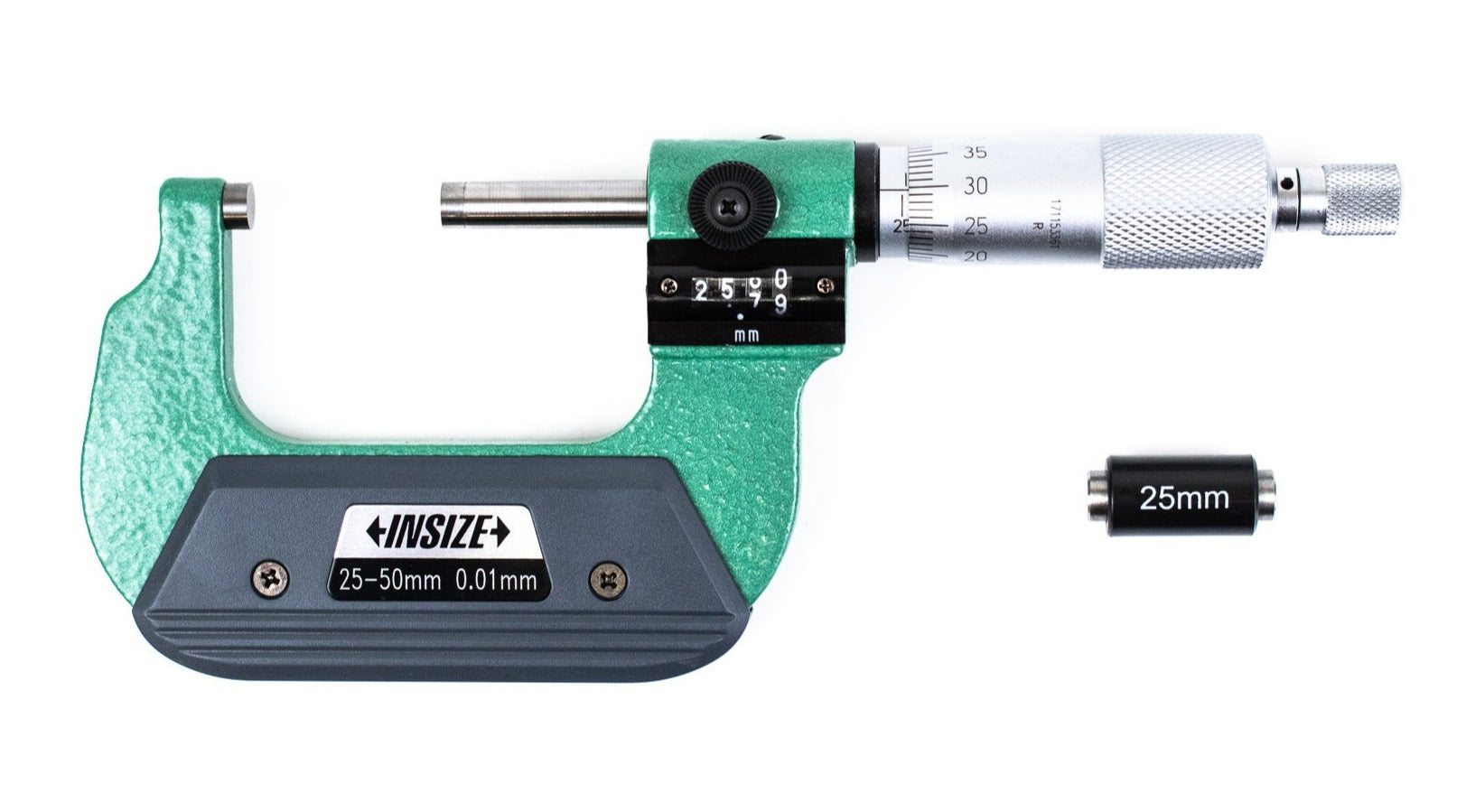 OUTSIDE MICROMETER W/ COUNTER 25-50MM - 3400-50