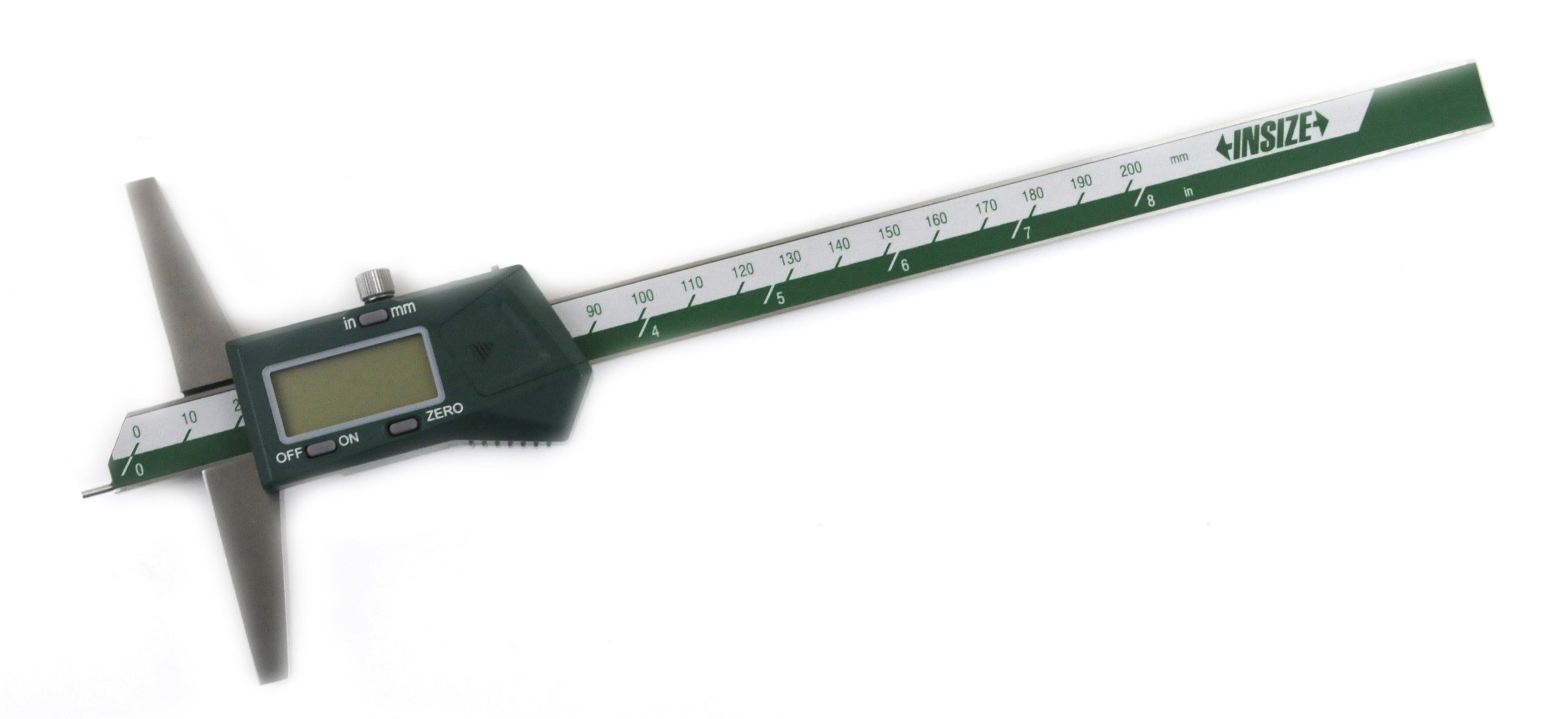 DIGITAL POINT DEPTH GAUGE - INSIZE 200mm / 8" | Wallers Industrial