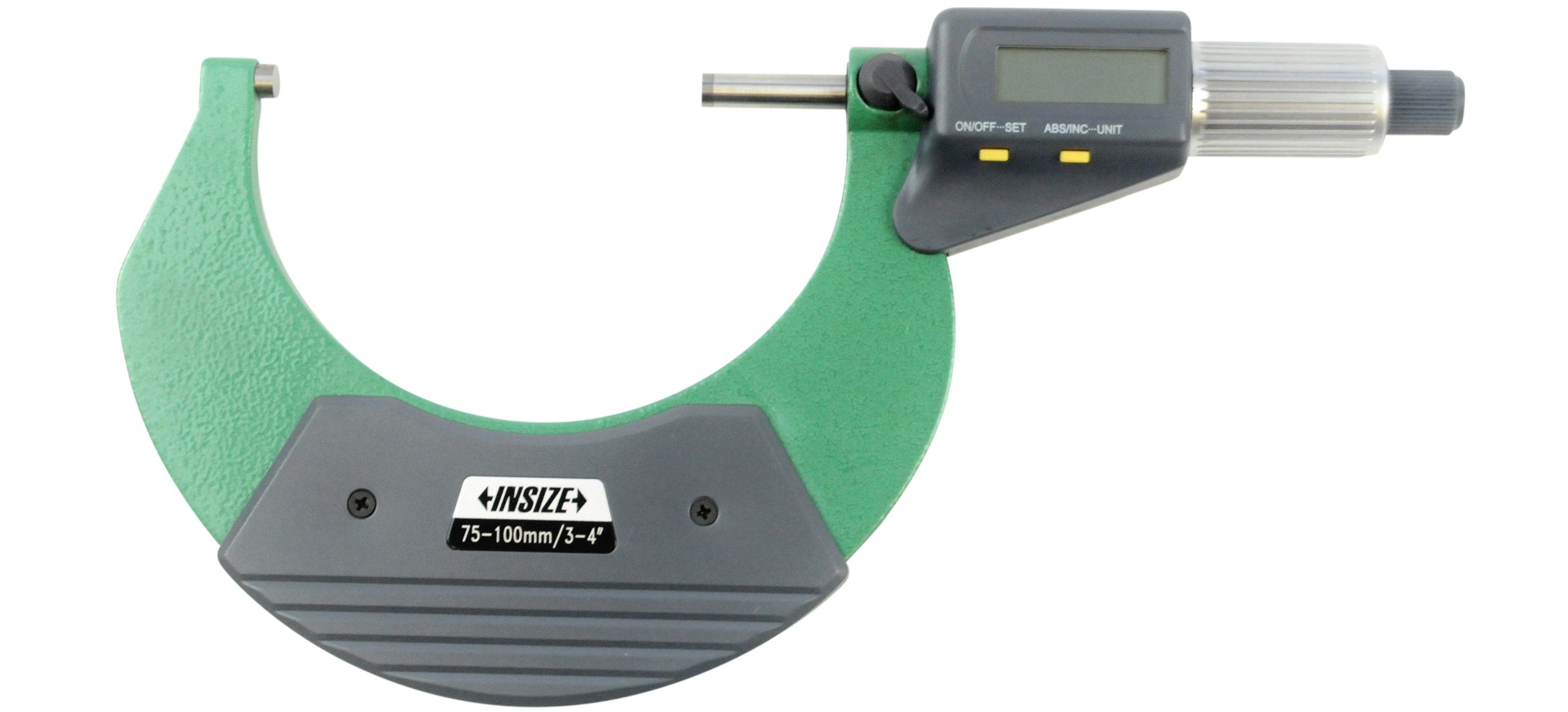 DIGITAL MICROMETER - Insize 75-100mm / 3-4" | Wallers Industrial
