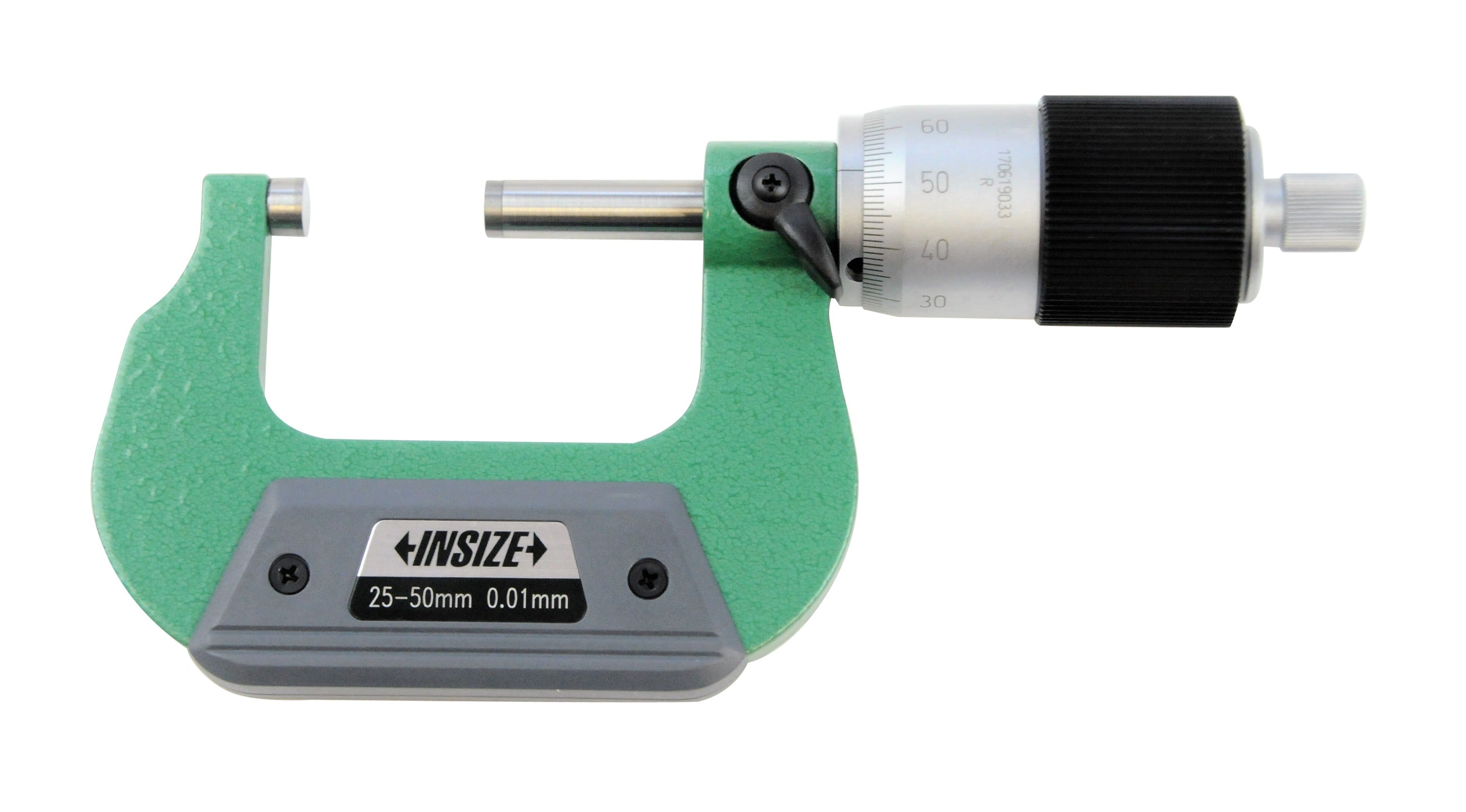 OUTSIDE MICROMETER - Insize 3208-50B 25-50mm | Wallers Industrial