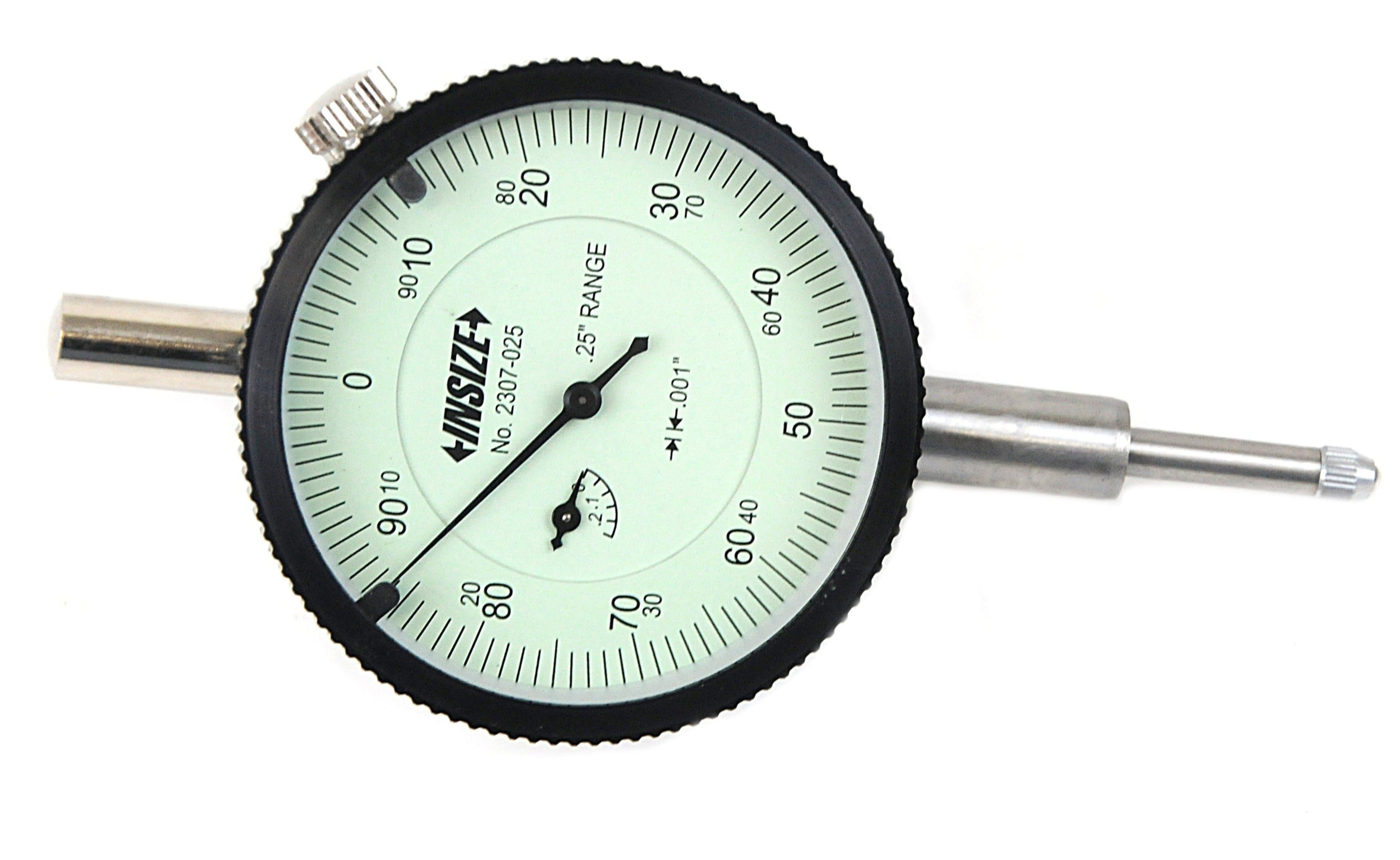 DIAL INDICATOR - INSIZE 2307-025 0.25" | Wallers Industrial
