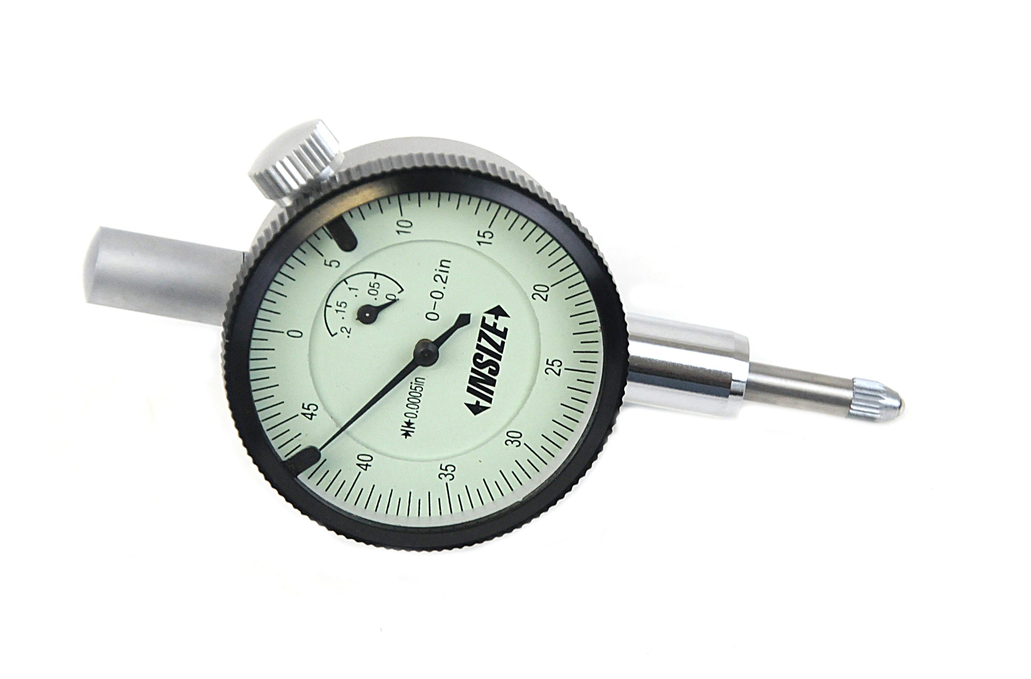 COMPACT DIAL INDICATOR - INSIZE 2304-0205 0.2" | Wallers Industrial