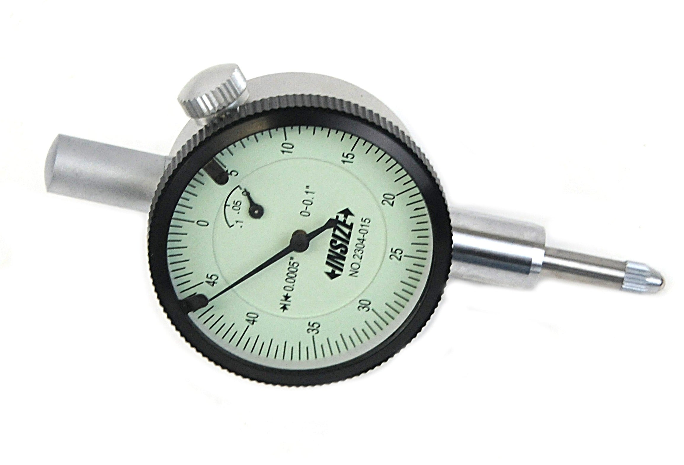 COMPACT DIAL INDICATOR - INSIZE 2304-015 0.1" | Wallers Industrial