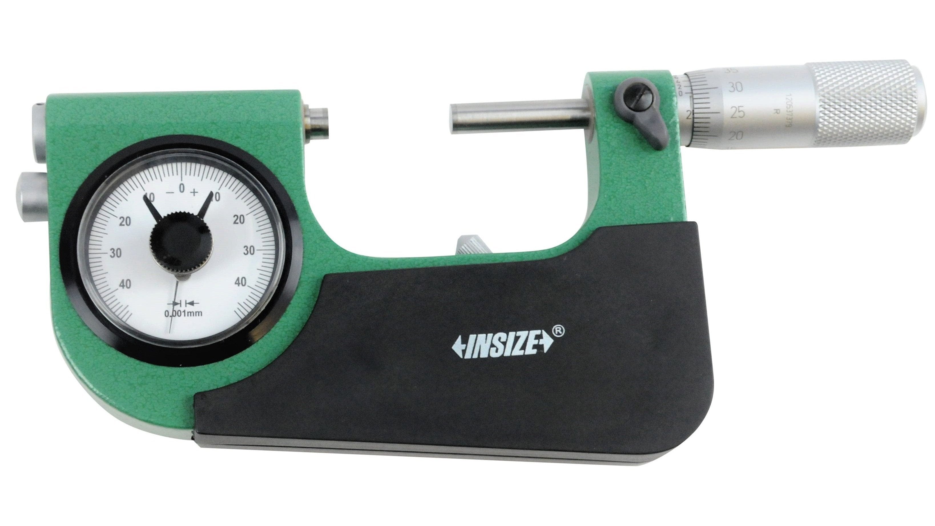 INDICATING MICROMETER - INSIZE 3332-50 25-50mm | Wallers Industrial