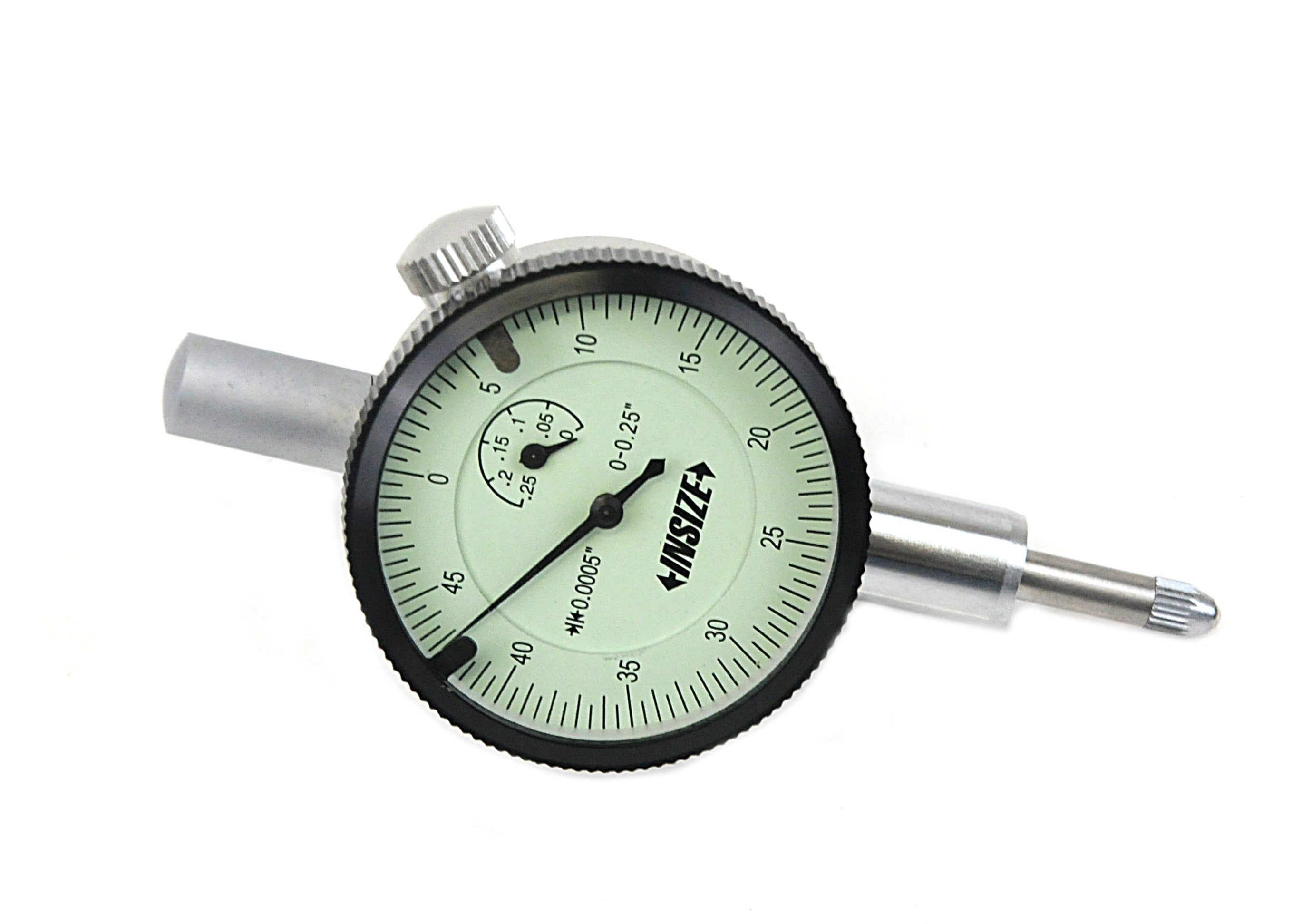 COMPACT DIAL INDICATOR - INSIZE 2304-0255 0.25" | Wallers Industrial