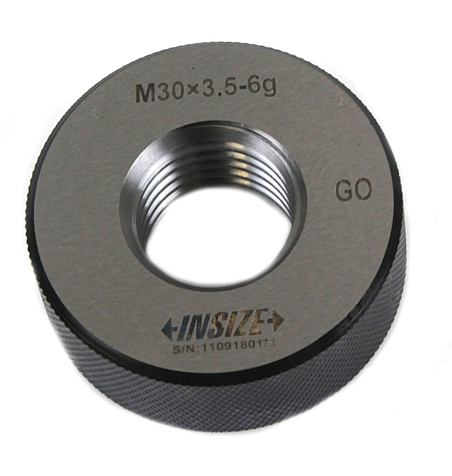 INSIZE GO THREAD RING GAUGE M30X3.5 - 4120-30