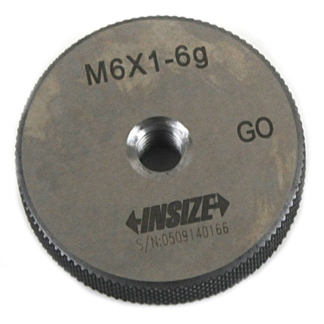 INSIZE GO THREAD RING GAUGE M6X1.0 - 4120-6