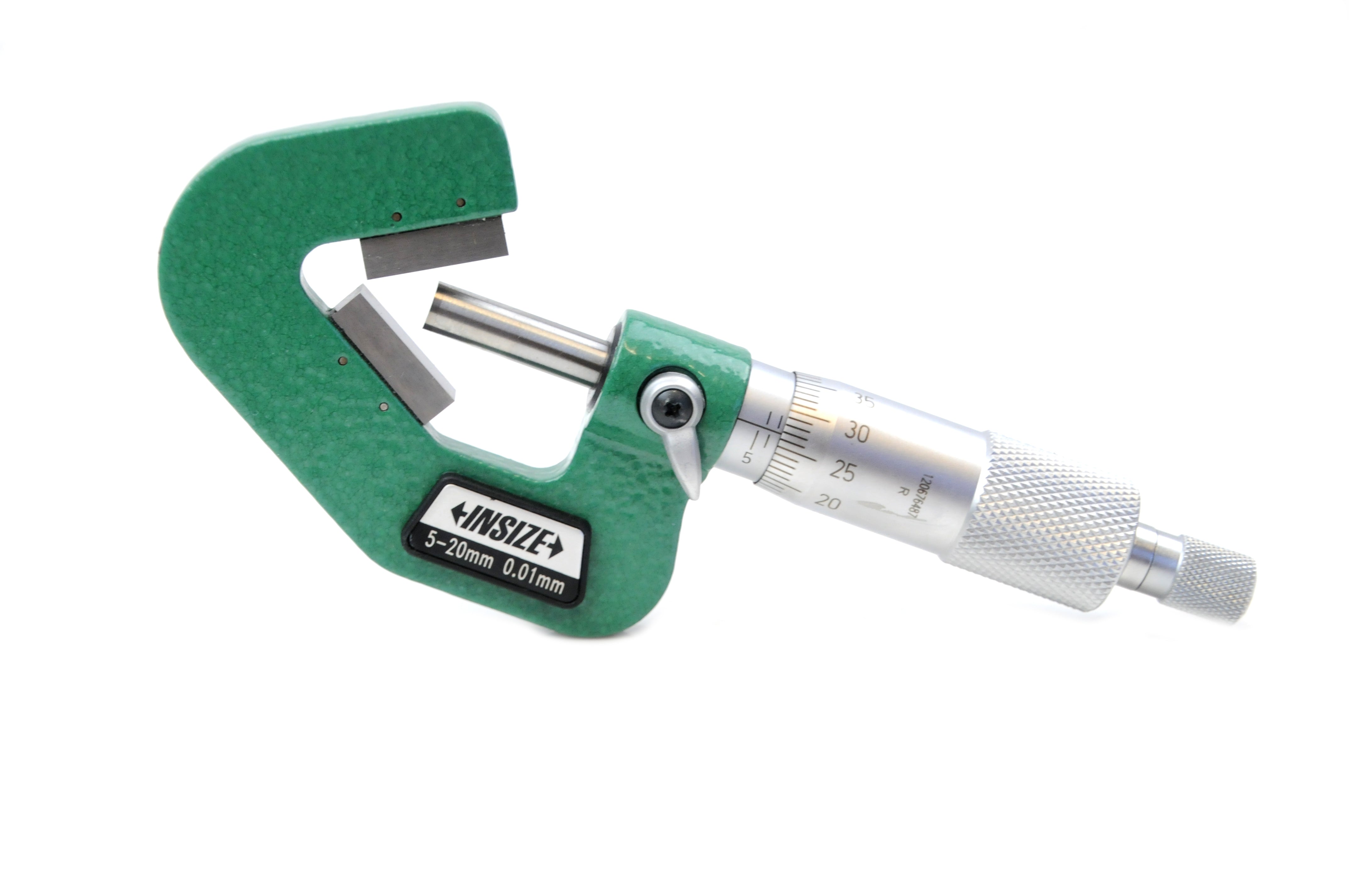 V SHAPE ANVIL MICROMETER - INSIZE 5-20mm | Wallers Industrial