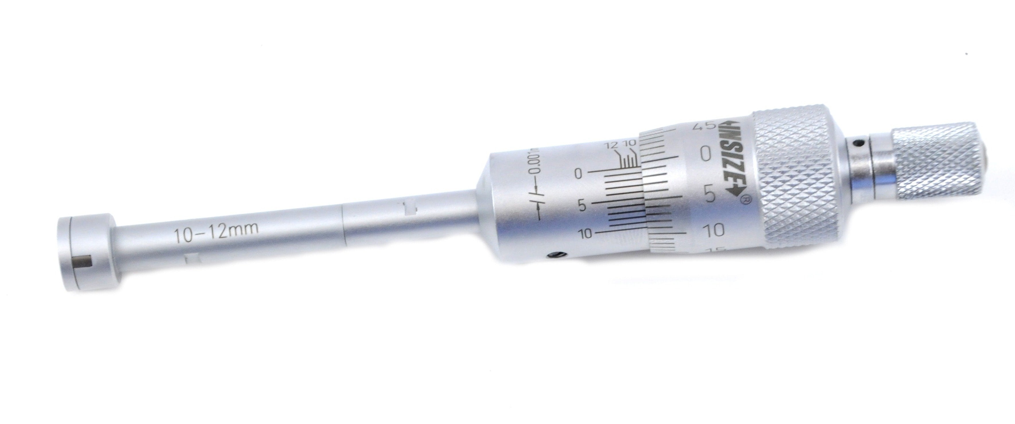 THREE POINT INTERNAL MICROMETER - Insize 10-12mm | Wallers Industrial