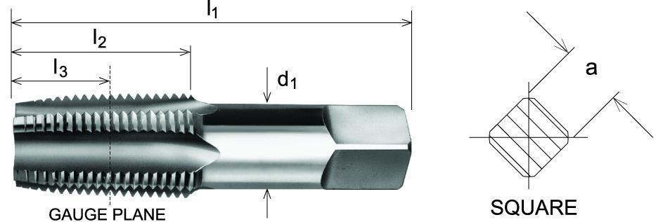 Wallers Industrial Online | NPT HSS Hand Taps